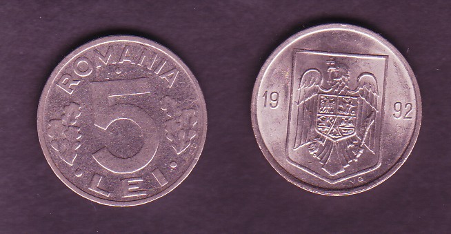 Leu romeno - valuta – Bandiere del mondo